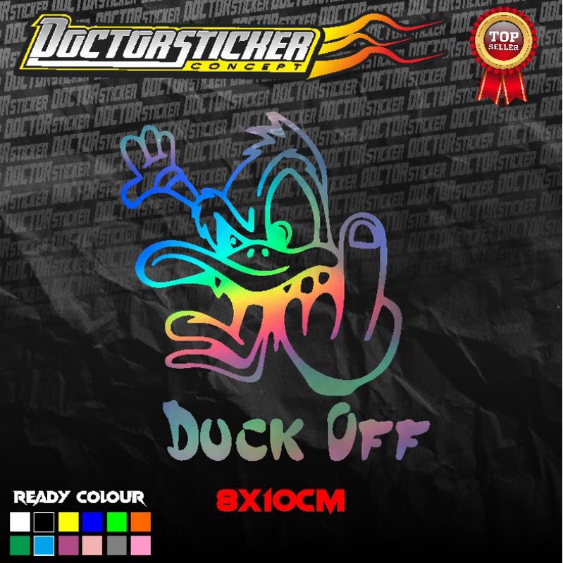 Jual Sticker Cutting Fucek Duck off Terbaru | Shopee Indonesia