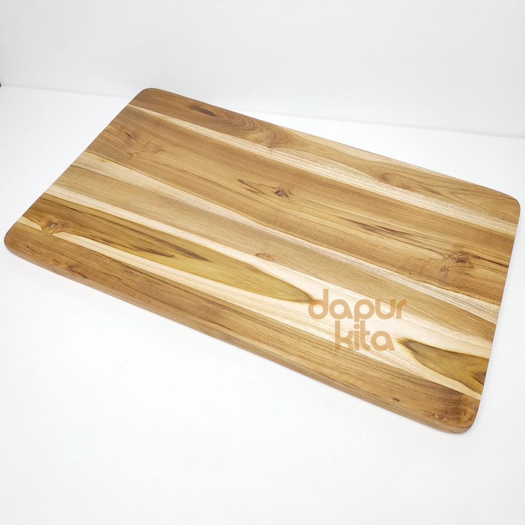 Jual Talenan Kayu Jati Ukuran 50x30cm Kualitas Premium | Shopee Indonesia