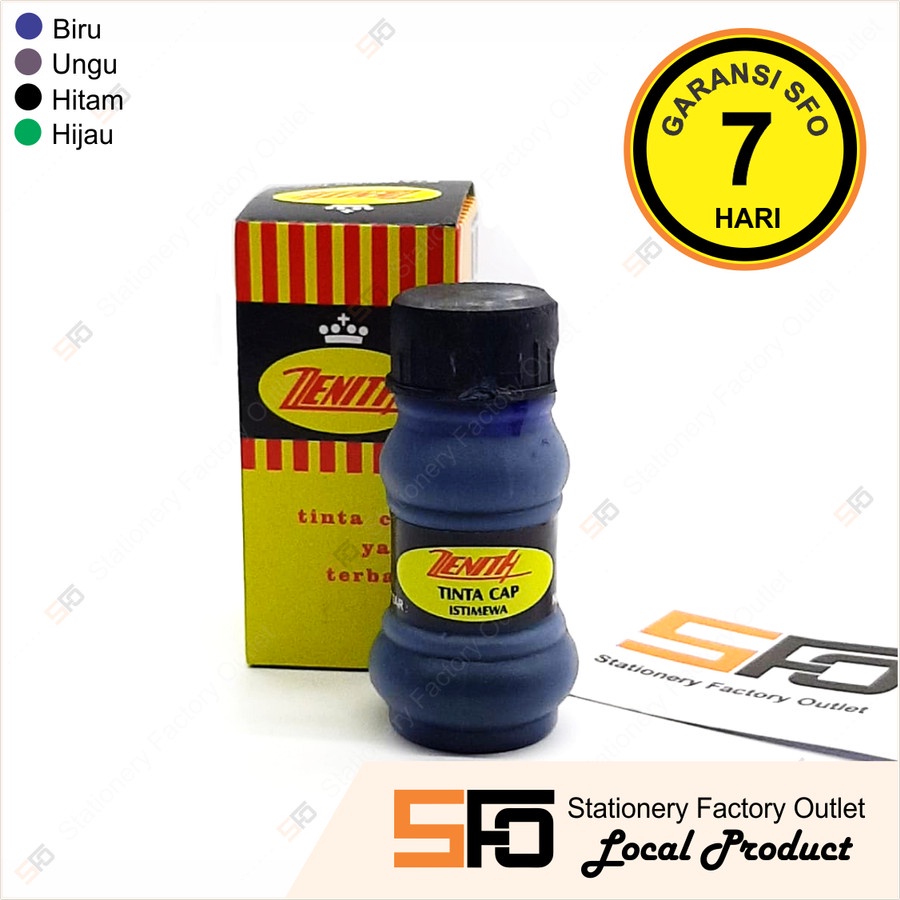 Jual Refill Tinta Stempel Zenith - SFO Semarang Official | Shopee Indonesia