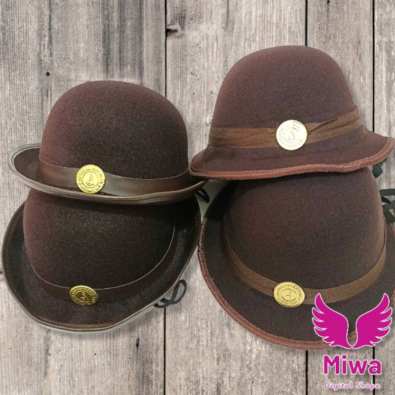 Jual Topi Pramuka Cewek Pi / Topi Boni Pramuka Putri Kwalitas Premium ...