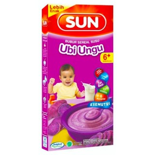 Jual SUN MPASI BUBUR SEREAL BOX 120gr 6 BULAN INSTAN TIM BERAS MERAH ...