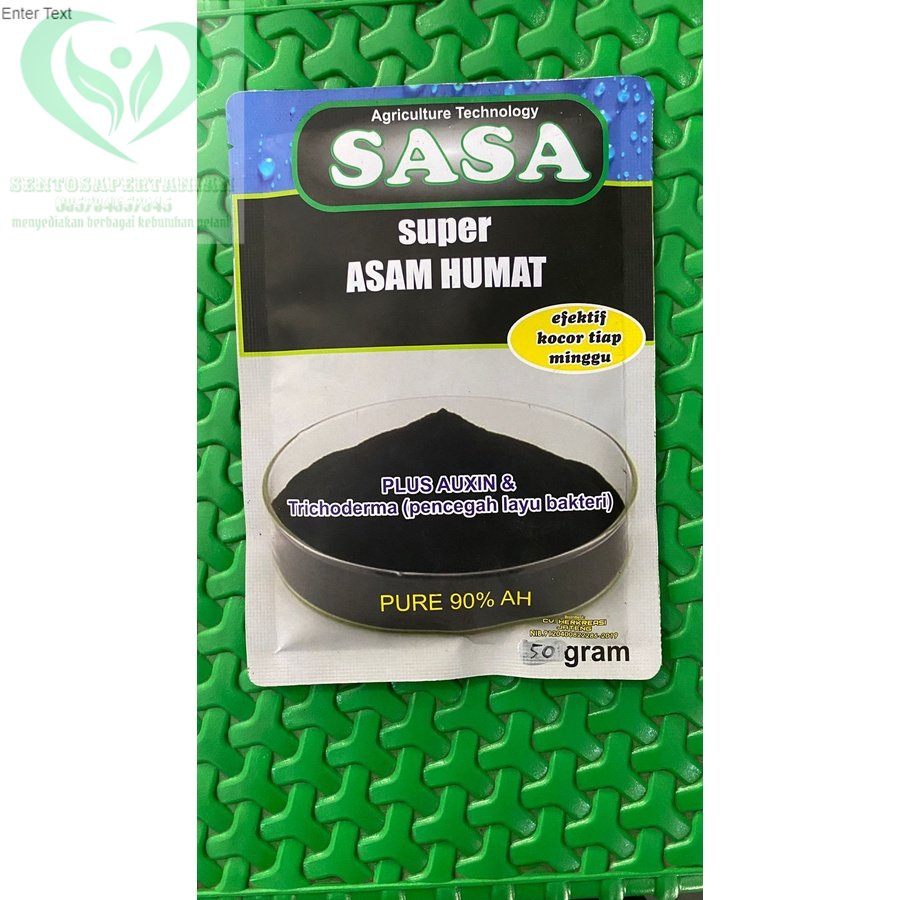 Jual Pupuk Super Asam Humat SASA plus auksin dan tricoderma kemasan 50 ...
