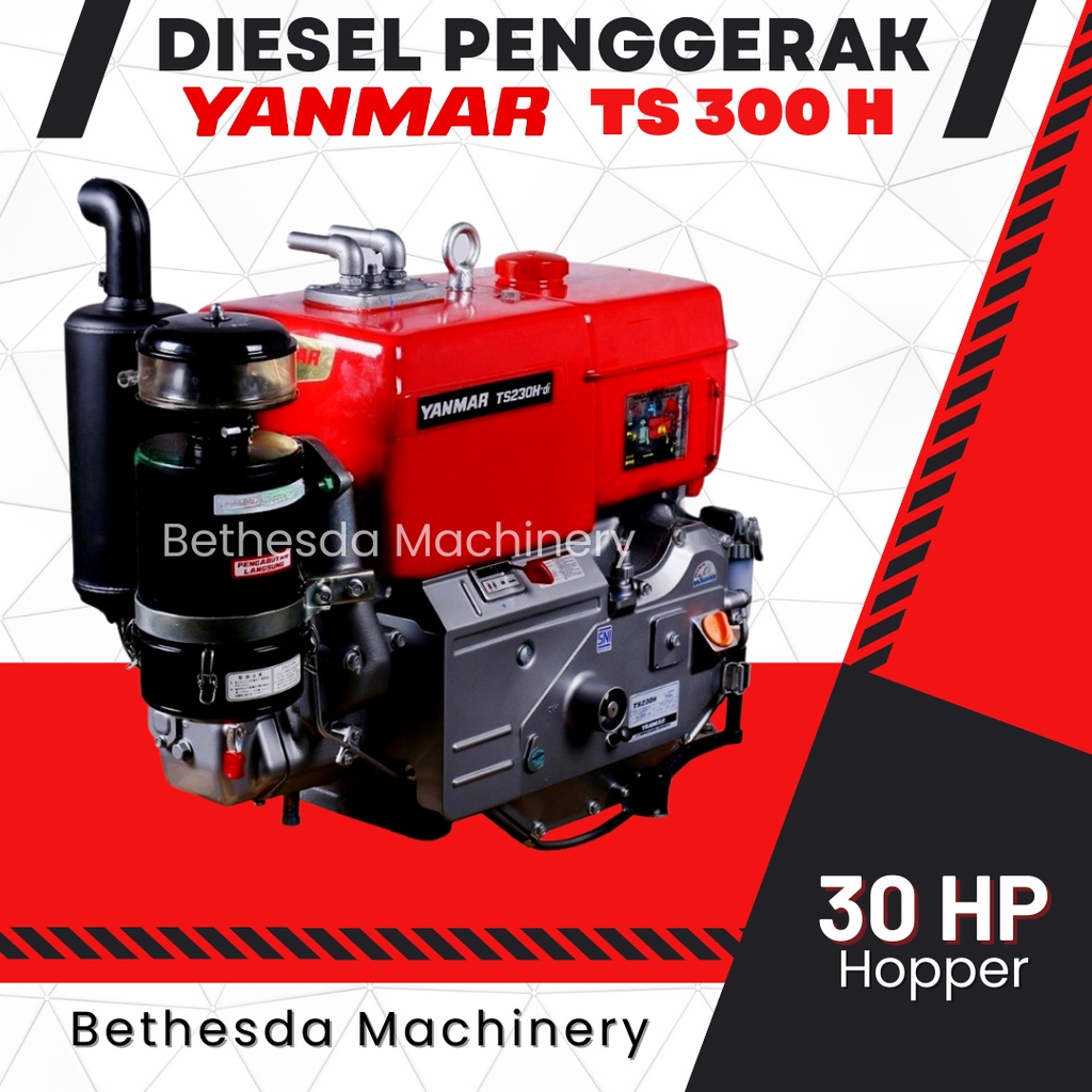Jual YANMAR 30 HP Hopper / Mesin Penggerak Diesel TF 300 H-di | Shopee Indonesia