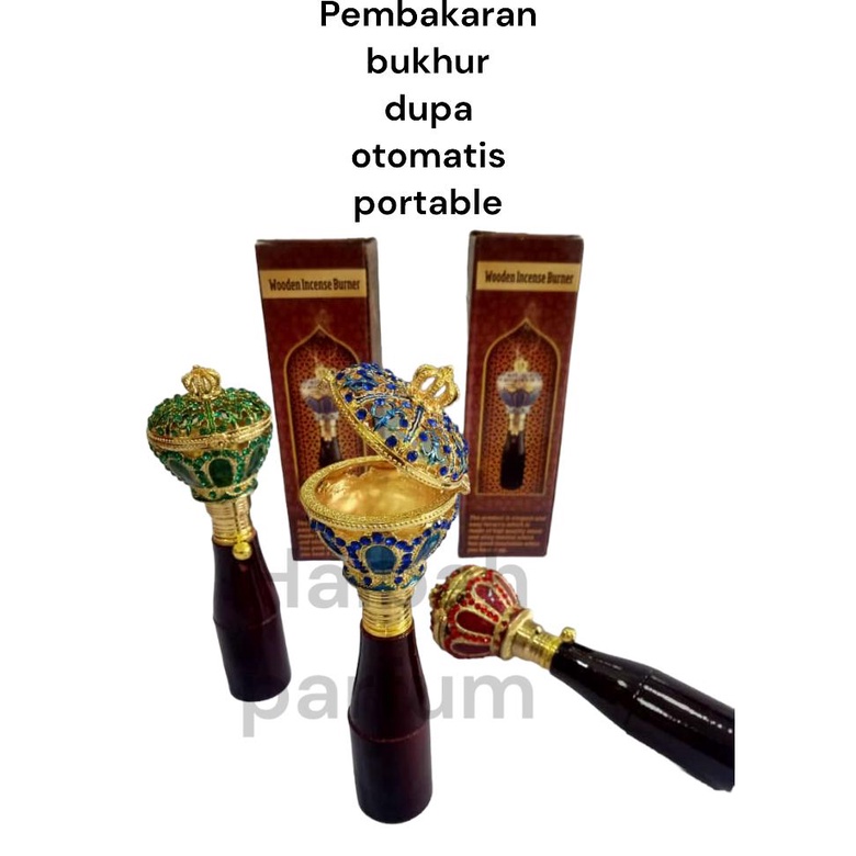 Jual Pembakaran bukhur dupa portable gas korek bukhur pen bukhur cantik ...