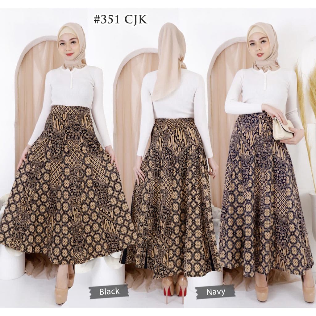 Jual MISS APRIL ROK BATIK PANJANG PECAH 8 GRITTEN | Shopee Indonesia