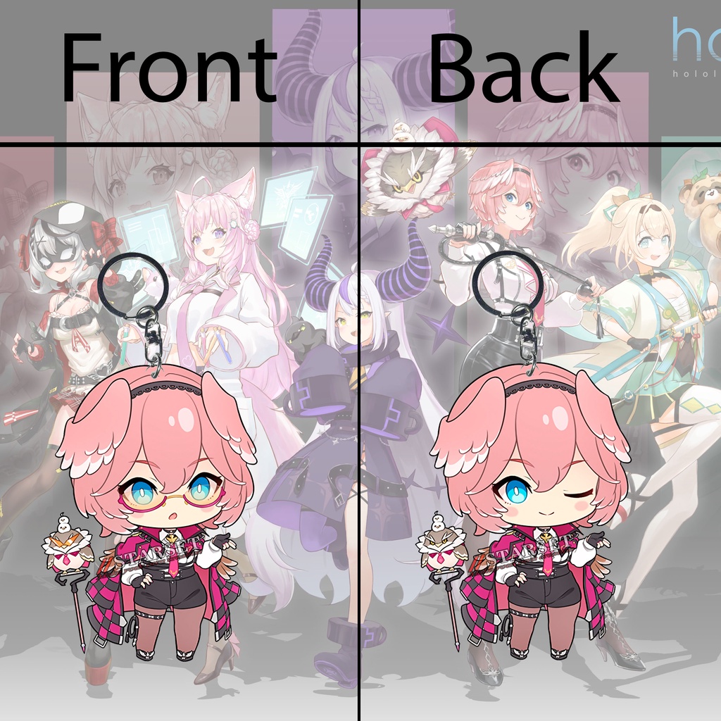 Jual Gantungan Kunci Vtuber Takane Lui BB 01- Ganci - Key Chain - Anime ...