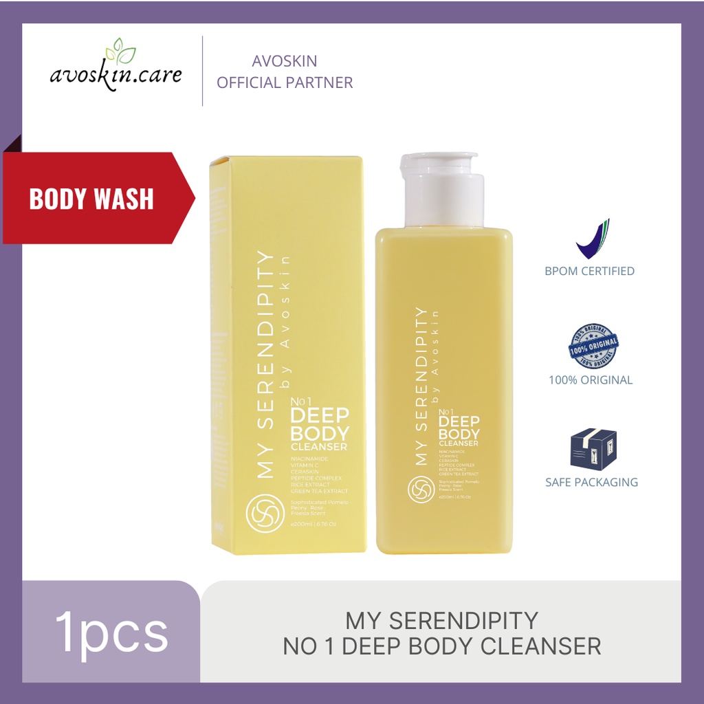 Jual Avoskin My Serendipity No.1 Deep Body Cleanser (200ml) | Shopee Indonesia