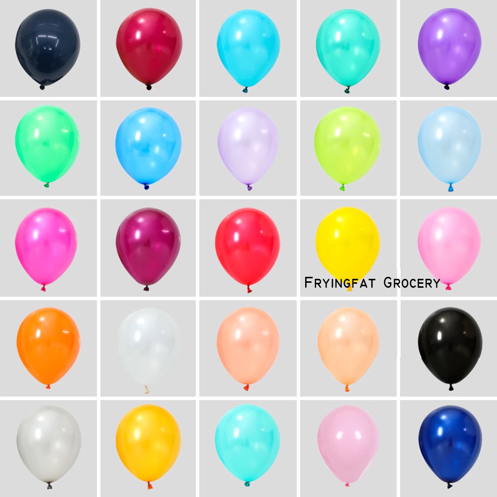 Jual Balon 5 inch metalik balon latex mini | Shopee Indonesia