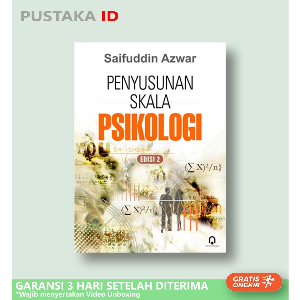 Jual Buku Penyusunan Skala Psikologi Edisi 2 - SAIFUDDIN AZWAR | Shopee ...