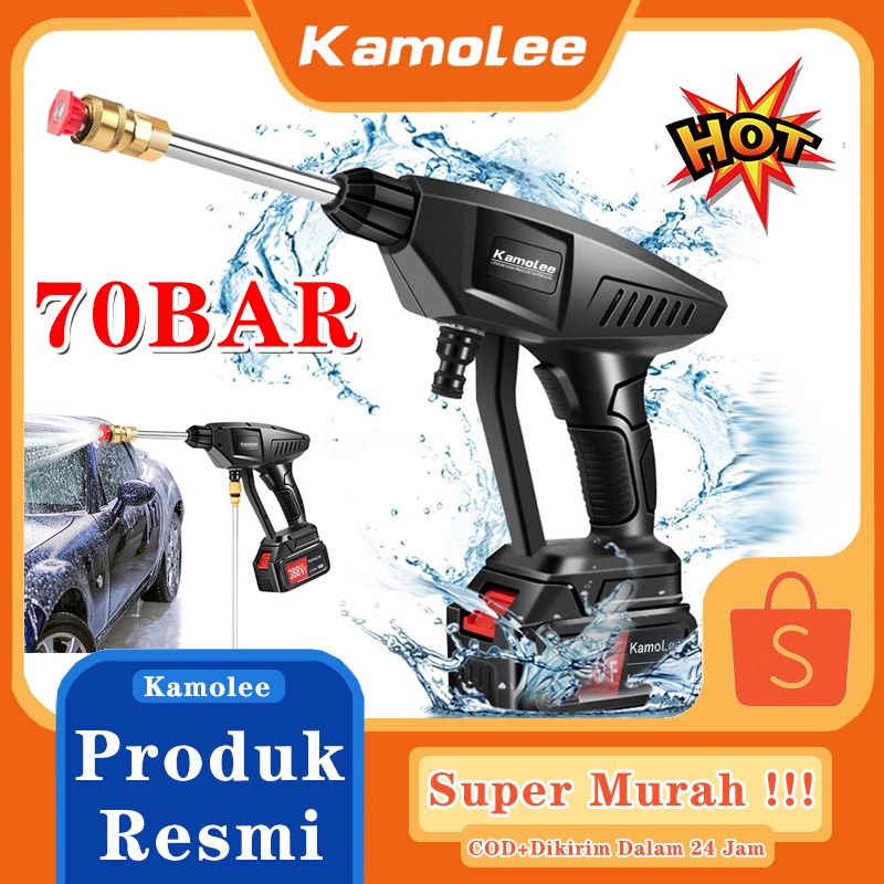 Jual Kamolee 70Bar 388Vf Jet Cleaner Cordless Serbaguna Jet Cleaner ...