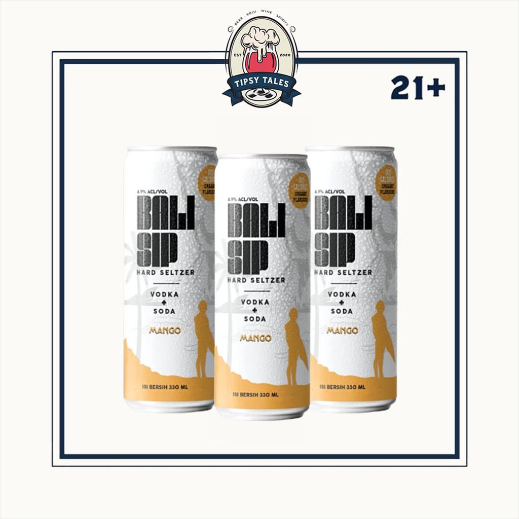 Jual 3 Can Bali Sip Mango 330ml | Shopee Indonesia