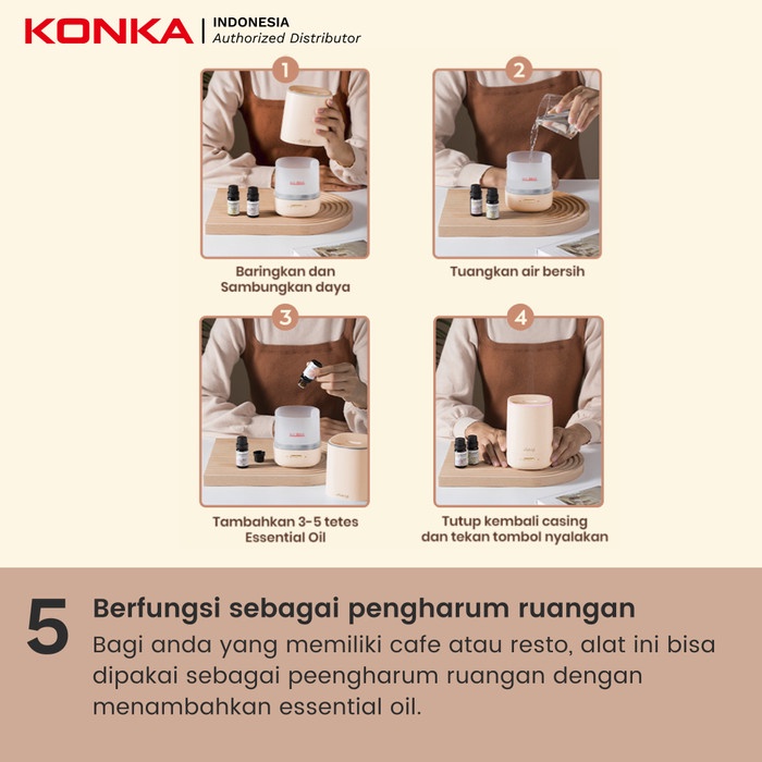 Harga konka diffuser humidifier Terbaru Des 2024 |BigGo Indonesia