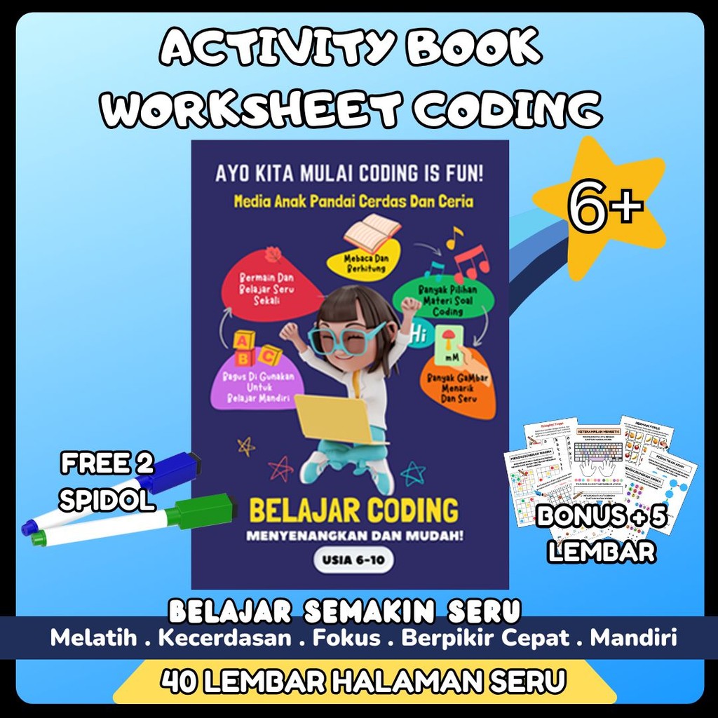 Harga coding buku anak 6 tahun Terbaru Des 2025 | BigGo Indonesia