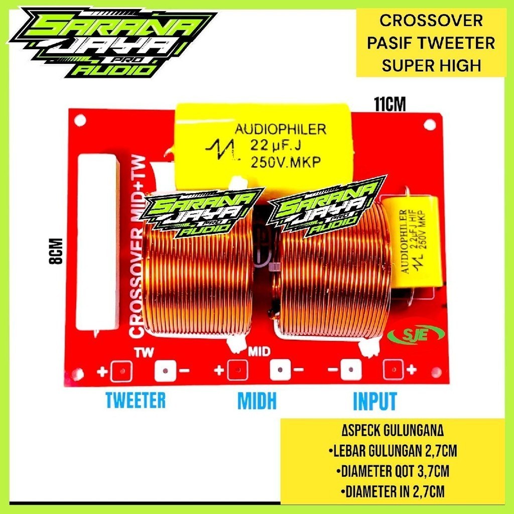 Harga Crossover Pasif Tweeter 2 WAY Terbaru Feb 2026 | BigGo Indonesia