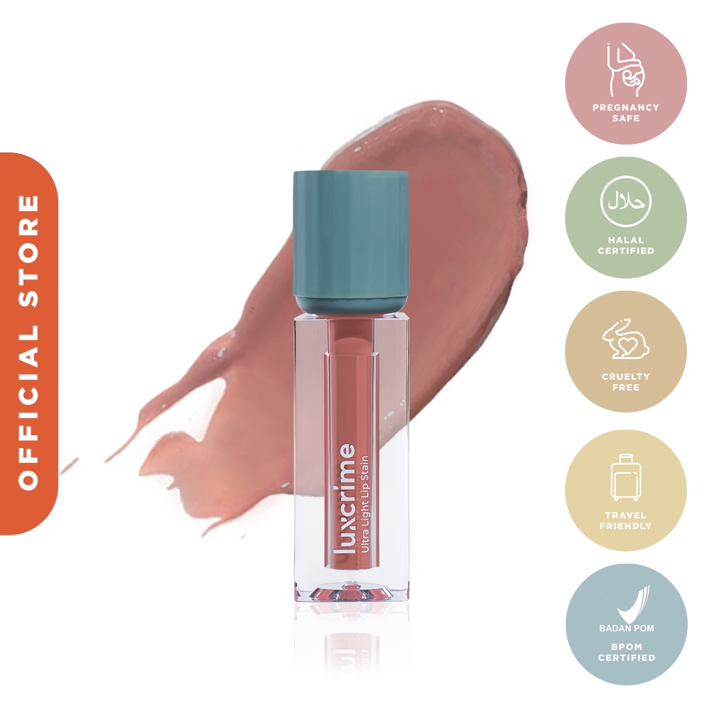 MSBB - Luxcrime Ultra Light Lip Stain Persimmon - My Skin But Better