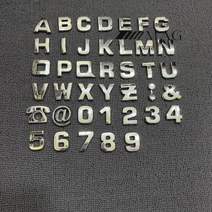 Harga Emblem Huruf Satuan Terbaru Nov 2025 | BigGo Indonesia