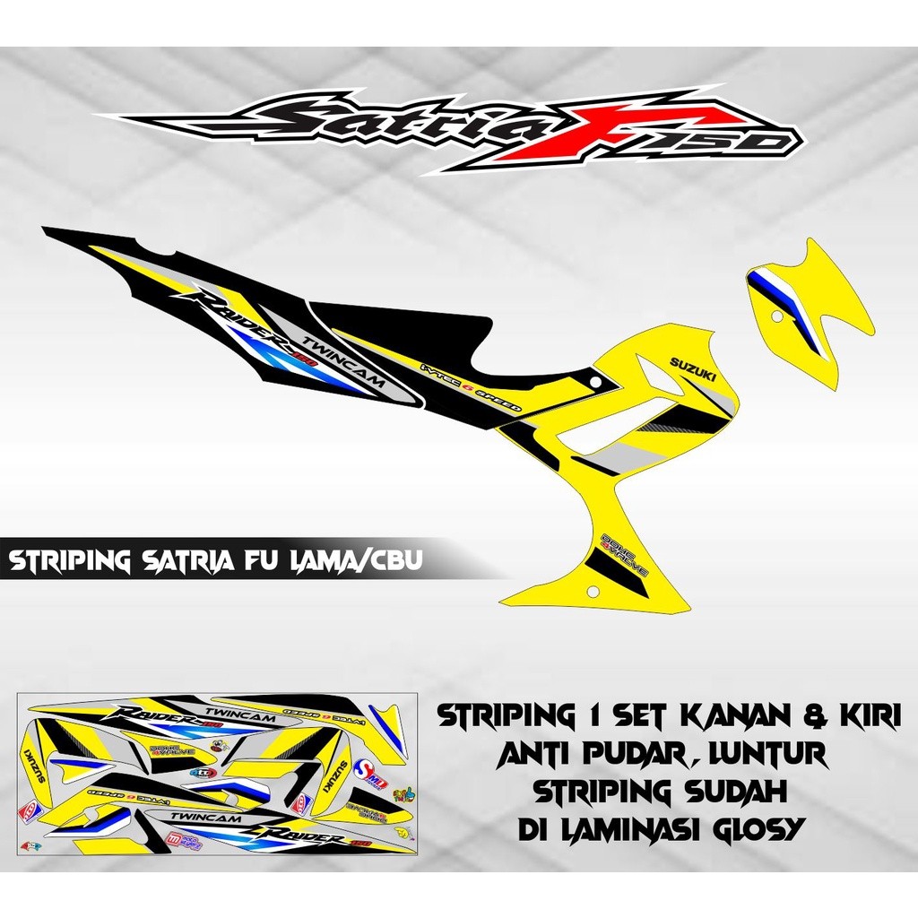 Harga striping satria fu cbu raider Terbaru Okt 2025 | BigGo Indonesia