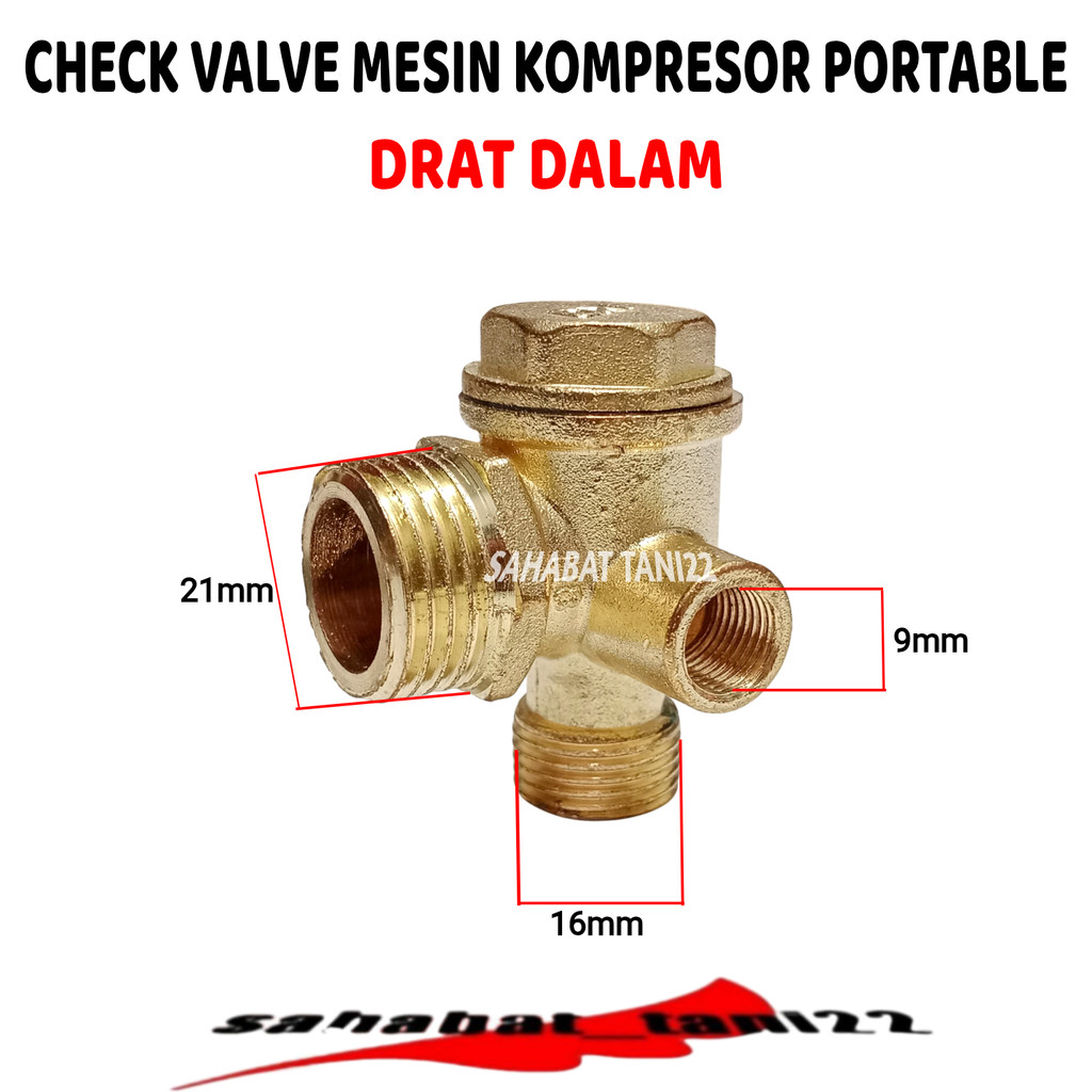 Harga check valve kompresor drat dalam Terbaru Nov 2025 | BigGo Indonesia