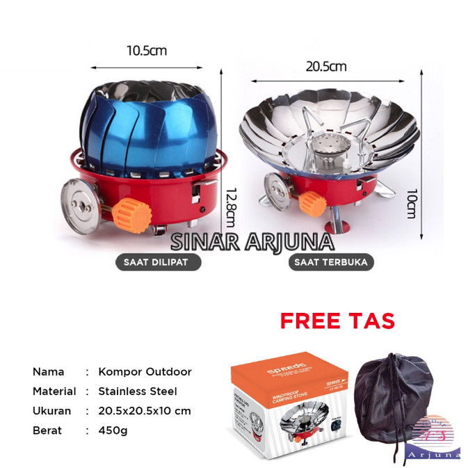 Harga kompor gas mini portable lipat Terbaru Jun 2026 | BigGo Indonesia