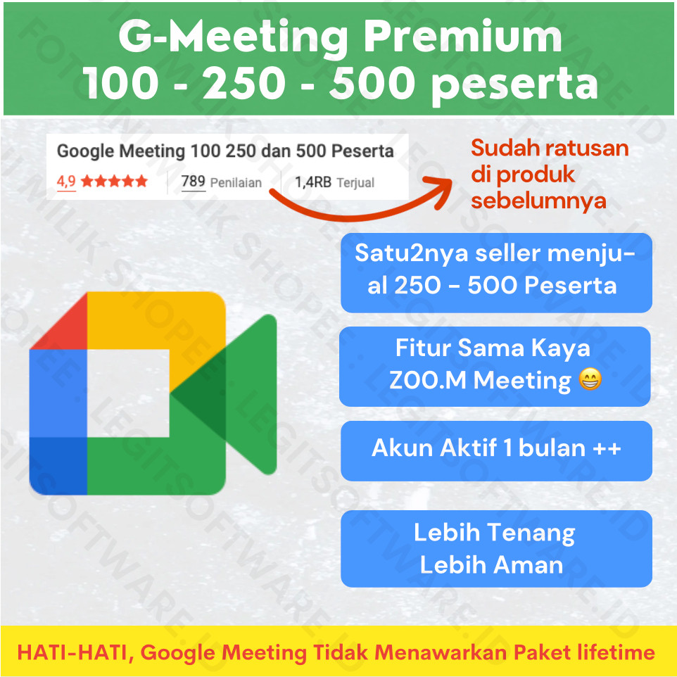 Harga gmeet 500 peserta Terbaru Jan 2025 |BigGo Indonesia